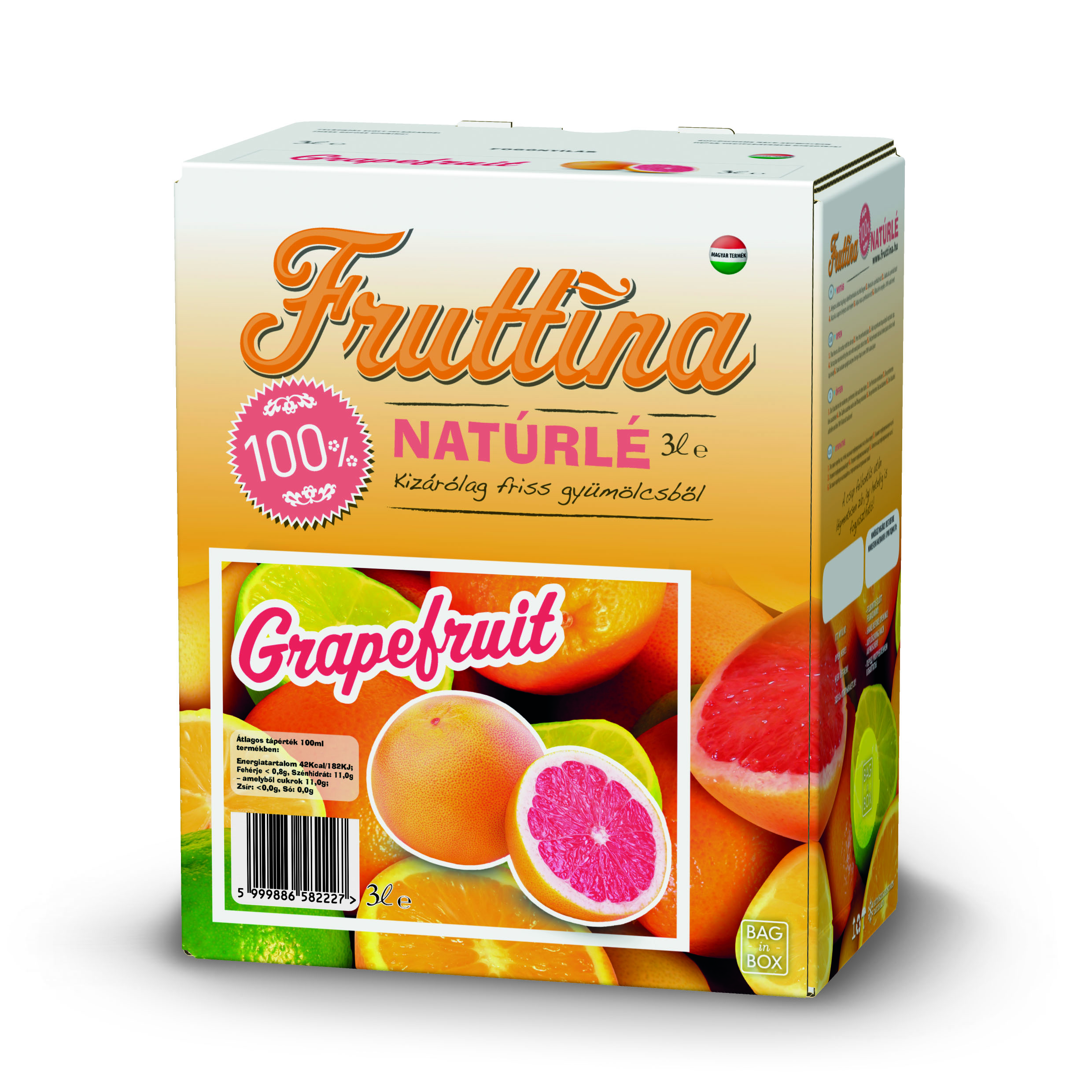 Fruttina GRAPEFRUIT 100% - Fruttina